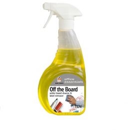 WHITE BOARD CLEANER AND LABEL REMOVER 6 X 750ML