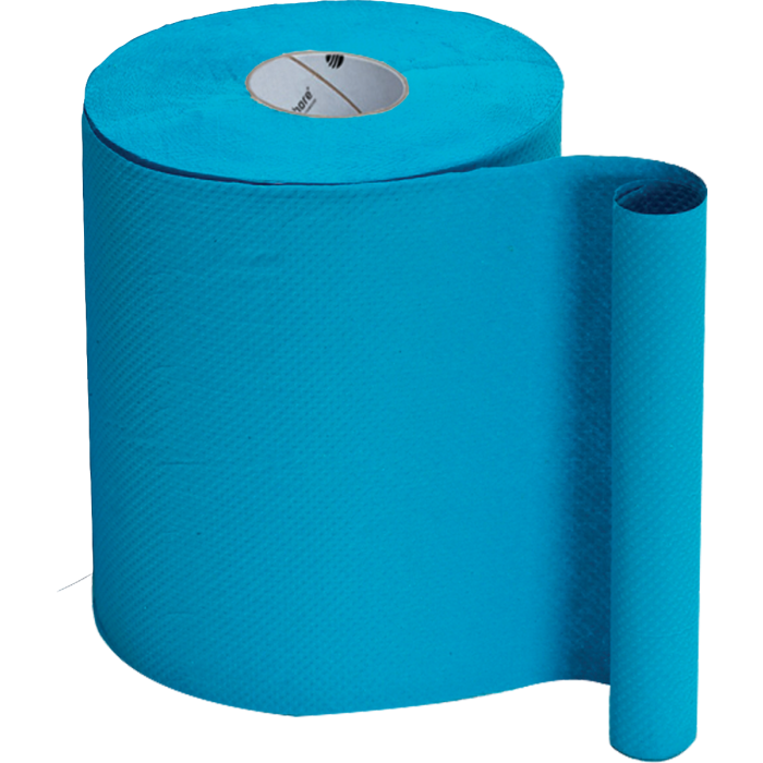 Bay West EcoSoft Hand Towel Roll 48G SM 6 Pack - Blue | Vita Direct